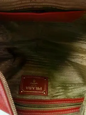 Prada Leather Tote Bag