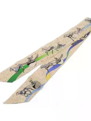 Hermès Twilly Ribbon Scarf