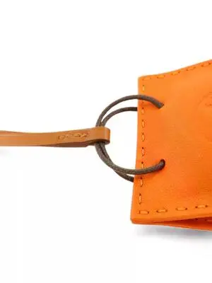 Hermès Sac Bag Charm - Orange