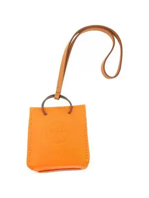 Hermès Sac Bag Charm - Orange