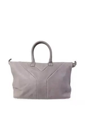 Saint Laurent Panelled Leather Tote Bag
