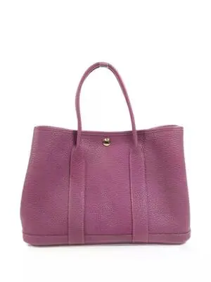 Hermès Tpm Garden Party Tote Bag - Purple