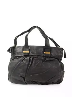 See By Chloé Ruched Shoulder Bag - Black