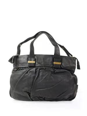 See By Chloé Ruched Shoulder Bag - Black