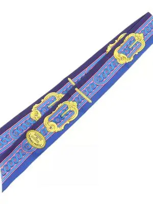 Hermès Graphic-print Scarf