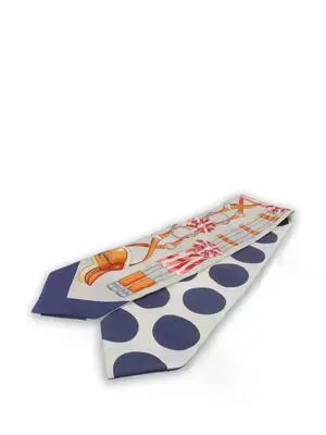 Hermès Maxi Twilly Scarf - Neutrals
