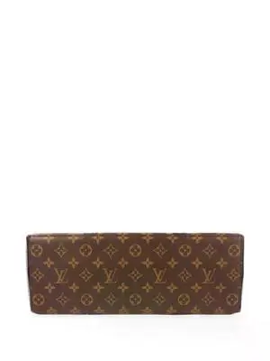 LOUIS VUITTON Monogram Macassar Weekend Tote Bag