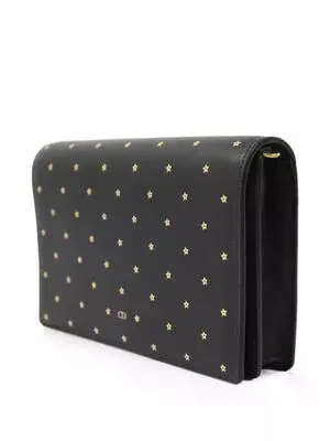 Dior Star-studded Leather Shoulder Bag
