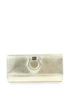 FERRAGAMO Gancio City Wallet - Silver