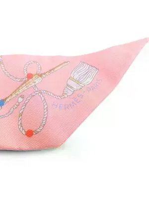 Hermès Twilly Key-print Scarf