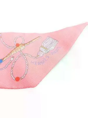 Hermès Twilly Key-print Scarf