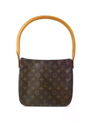 LOUIS VUITTON Monogram Canvas Looping Mm Shoulder Bag