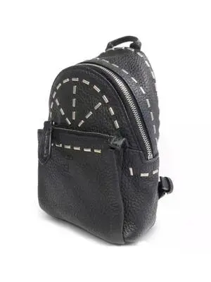 Fendi Selleria Roman Leather Backpack Charm