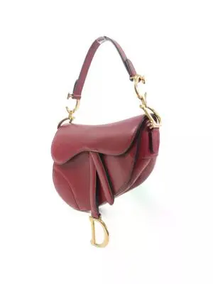 Dior Mini Saddle Calfskin Shoulder Bag