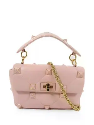 Valentino Garavani Rockstud Quilted Shoulder Bag - Pink