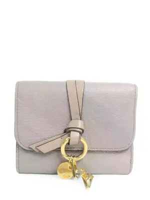 Chloé Alphabet Trifold Wallet - Grey