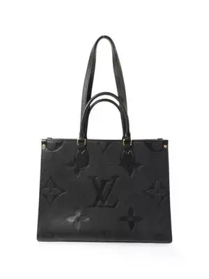 LOUIS VUITTON On The Go Mm Tote Bag - Black