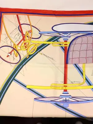 Hermès Projet De Voiture Scarf