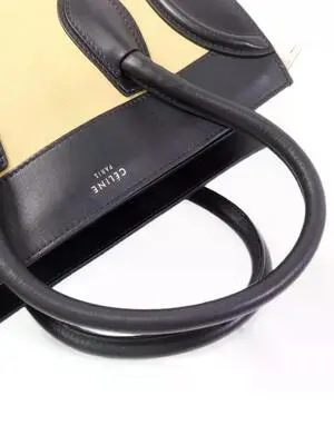 Celine Mini Luggage Leather Tote Bag