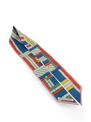 Hermès Silk Print Scarf
