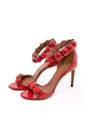 Alaïa Bombe Ankle-strap Sandals
