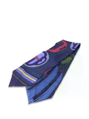 Hermès Maxi Twilly Scarf - Blue
