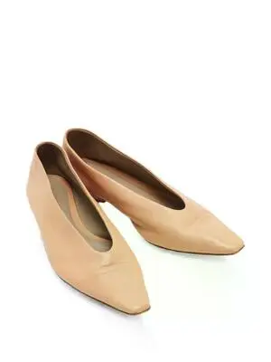 Bottega Veneta Almond Toe Ballet Flats