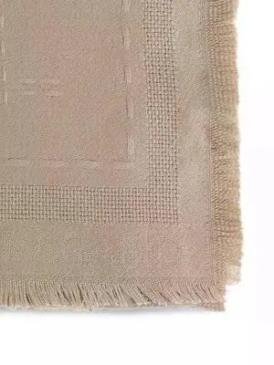 FERRAGAMO Gancini Jacquard-logo Scarf