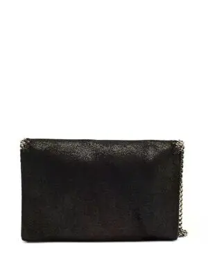 Stella McCartney Mini Falabella Flap Cross Body Bag - Black