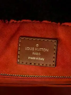 LOUIS VUITTON Monogram Giant Teddy Fleece Gm Tote Bag