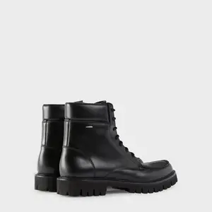 GIUSEPPE ZANOTTI Leather Lace-up Ankle Boots