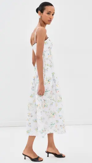 KIKA VARGAS Lena Midi Dress