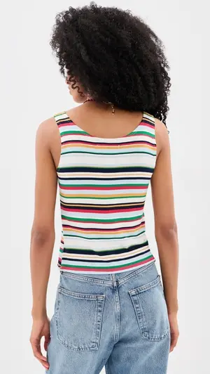 LE BOP Louise Stripe Tank