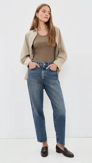 AGOLDE 80s High Rise Vintage Taper Jeans