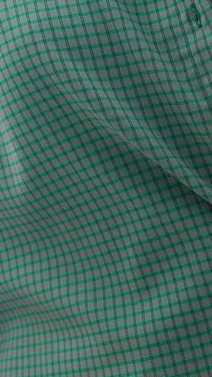 Lioness Notting Hill Plaid Shirt With Padded Shoulders And Split Hem