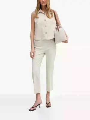 Joseph Ribkoff Sleeveless Button-up Top