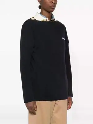 Miu Miu Logo Knit Sweater