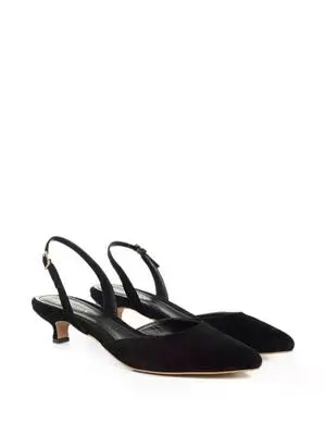 GINISSIMA Alice Pointed-toe Slingback Pumps