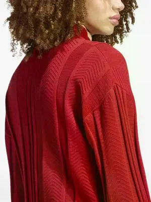 Adidas Chevron Knit High Neck Zip Cardigan