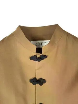 RÓHE Band Collar Pankou Closure Jacket