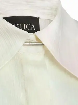 DONDUP Satin Finish Concealed Fastening Shirt