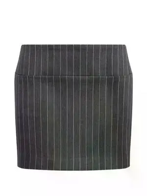 DONDUP Pinstriped Mini Skirt