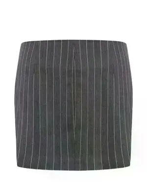 DONDUP Pinstriped Mini Skirt