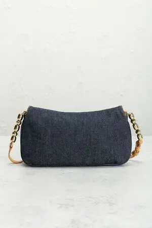 Dior Denim Maris Pearl Shoulder Bag