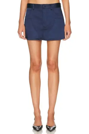 Renggli Satin Cargo Skirt