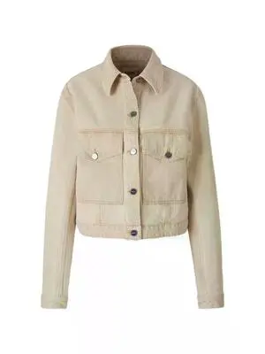 Khaite Cropped Denim Jacket