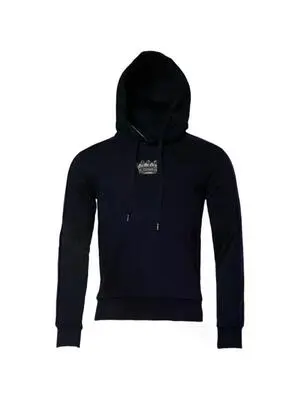 Dolce & Gabbana Embellished Crown Detail Hoodie - Black