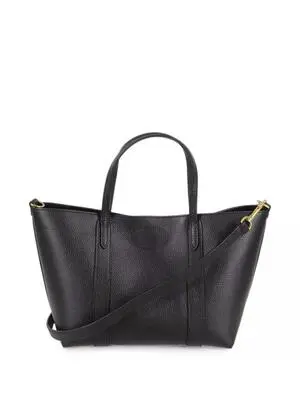 Mulberry Mini Bayswater Grained Leather Tote Bag - Black