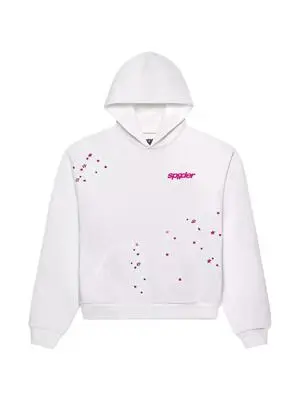 SP5DER Fractured Logo Star-pattern Hoodie