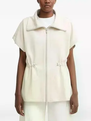 Joseph Ribkoff Zip-up Drawstring Sweatshirt